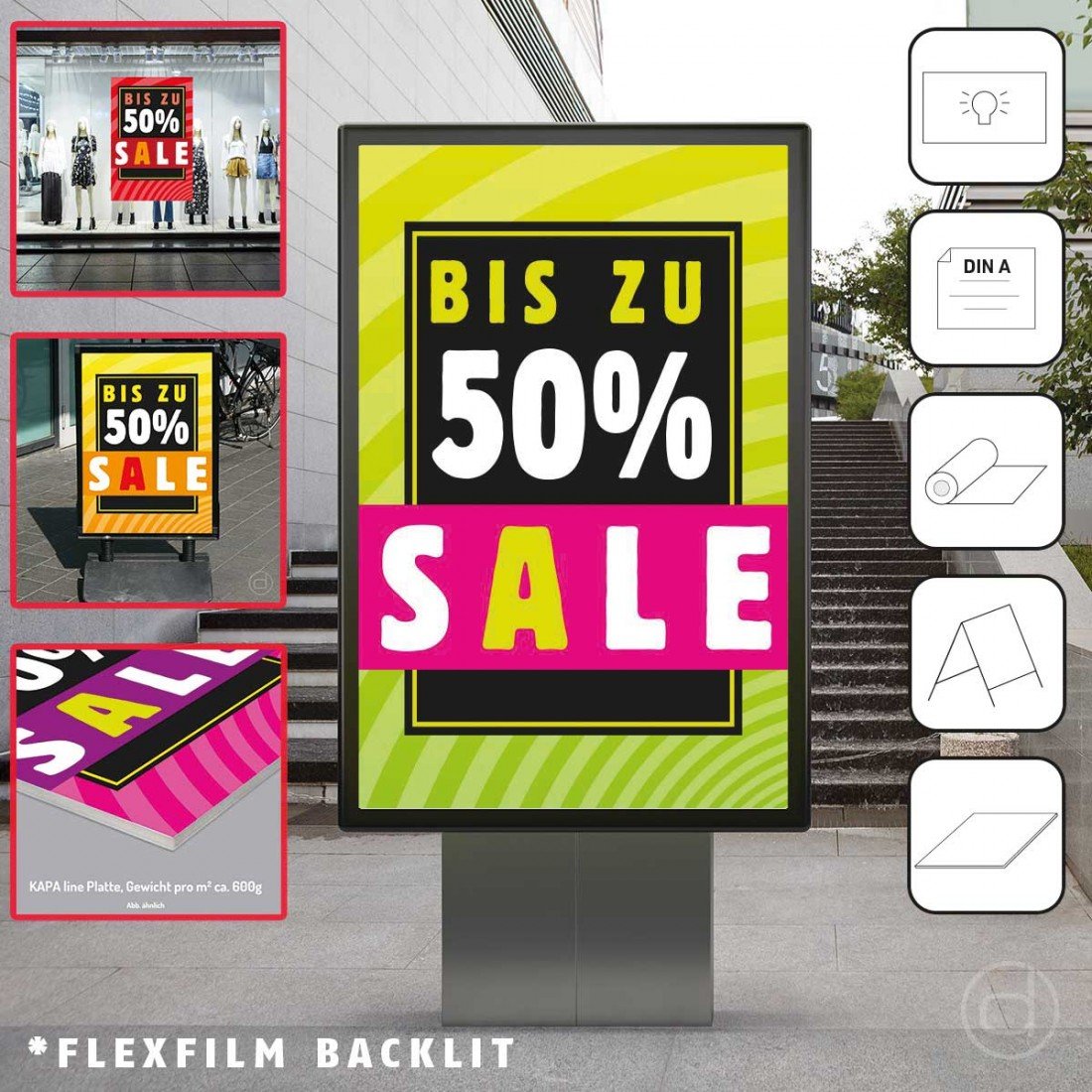 SALE Plakat modern